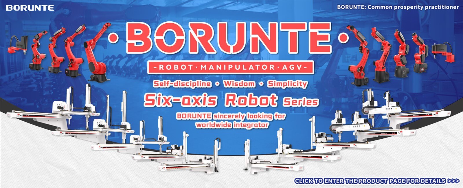 Industrial Robot, Six Axis Robot - BORUNTE